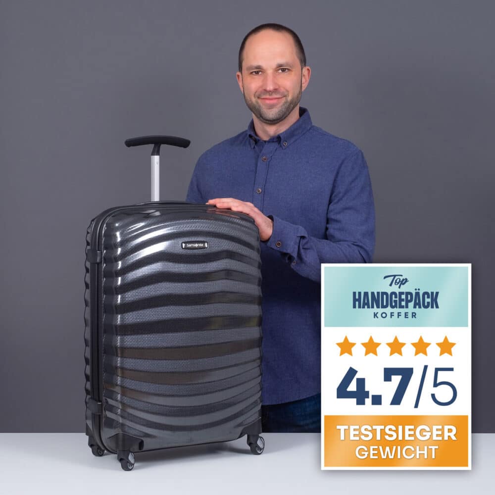 Samsonite Handgepäck Koffer 55x40x20 - Meine 3 Favoriten