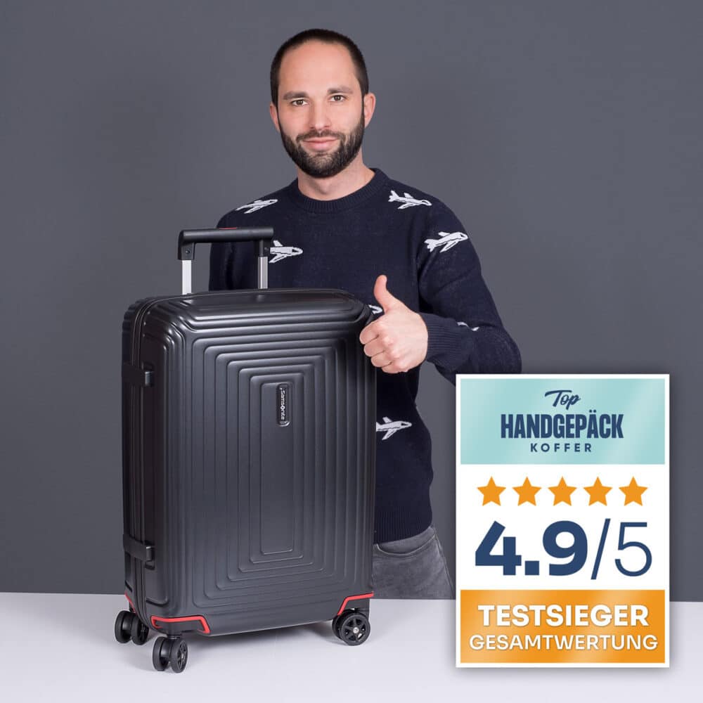 Samsonite Neopulse 55 im Test - Top Handgepäck Koffer